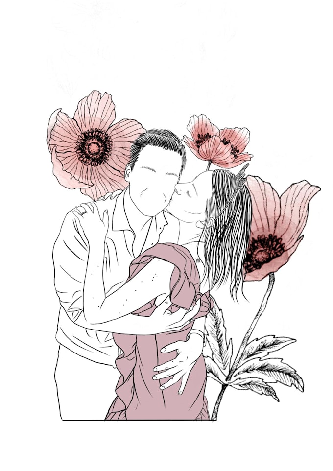 Draw illustration with line art by Burakcakmakkk | Fiverr