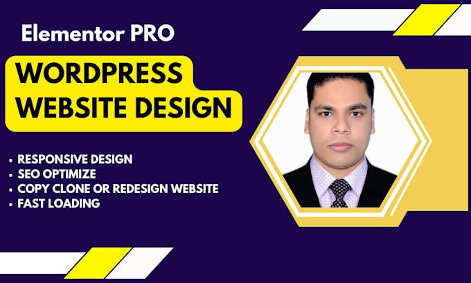 Make elementor pro website and redesign wordpress website by Salamsheikh | Fiverr