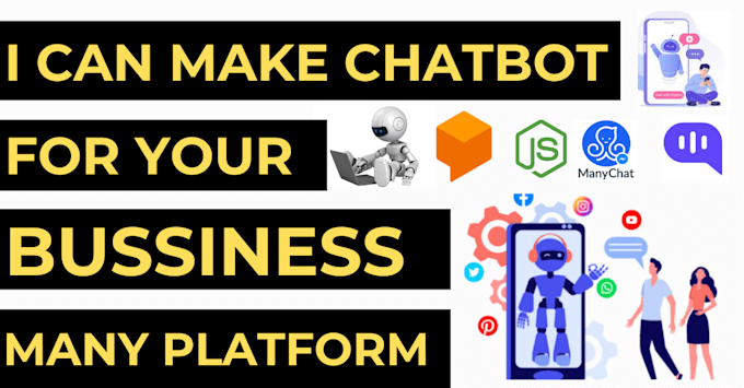 Create chat bot using many platform as you like it by Harisqureshi725 ...