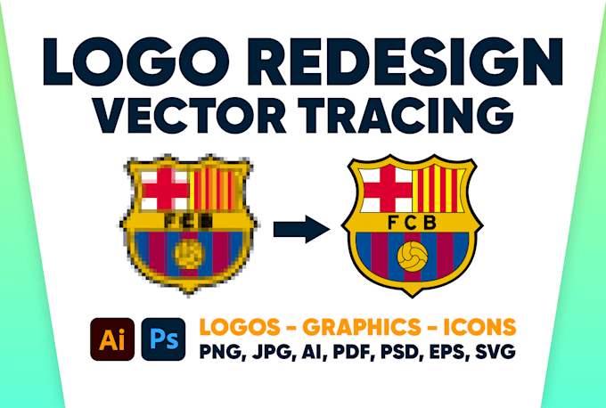 Redesign Logo Redraw Design Edit Revamp Modify Convert File Or Graphic By Graywebsite