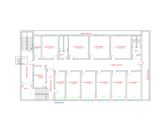 Plan your custom designs, floor plan in autocad by Architect18 | Fiverr