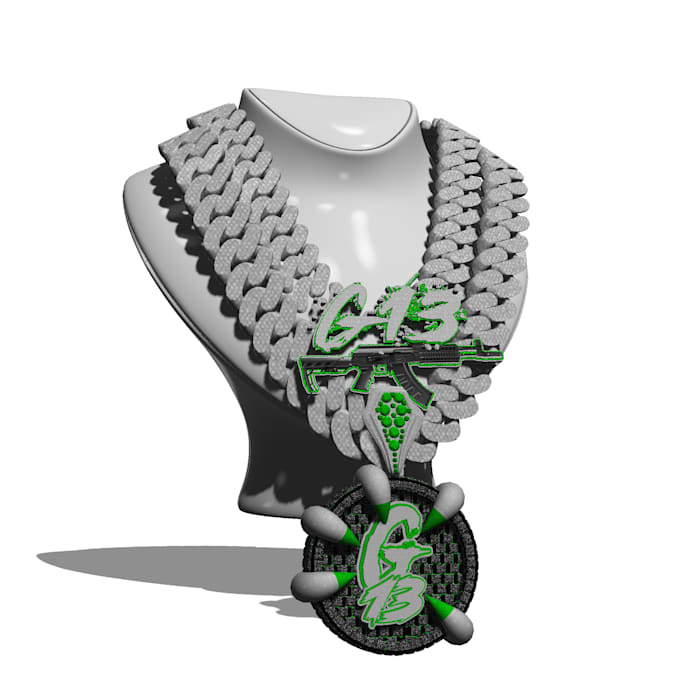 Create a custom premium chain with glow for your fivem peds by Collins ...