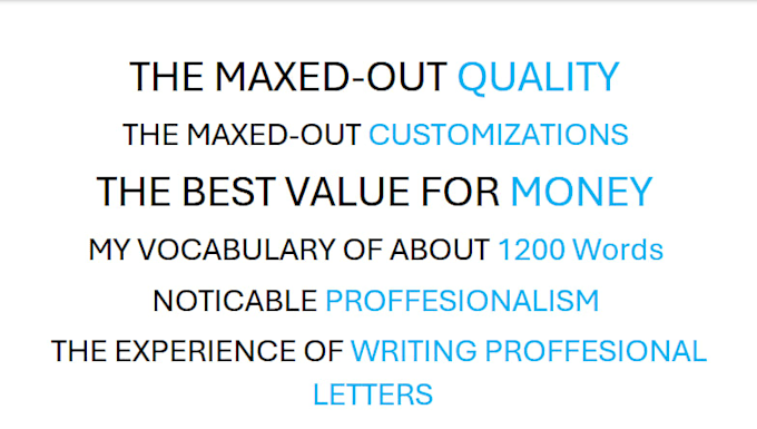 Write professional letters for you by Divyangg | Fiverr