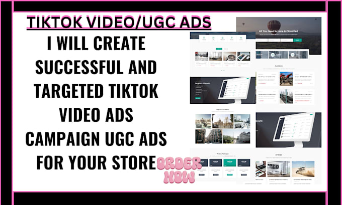Create successful and targeted tiktok video ads campaign ugc ads for ...