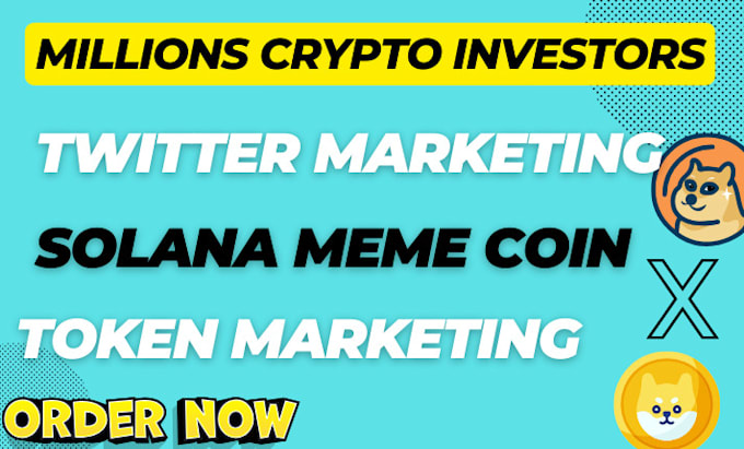 Solana meme coin promotion reach 100m meme coin investor to 1000x meme coin sale by Realcurrency ...
