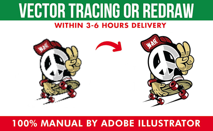 Vector tracing, convert to vector, redraw, revamp, edit, redesign ... Vector tracing, convert to vector, redraw, revamp, edit, redesign ...