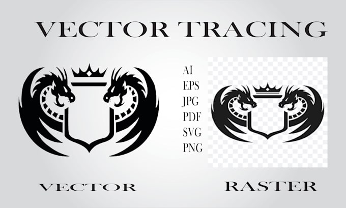 Image to vector, vectorized, recreating and modify logo by Anamrafaqat ...