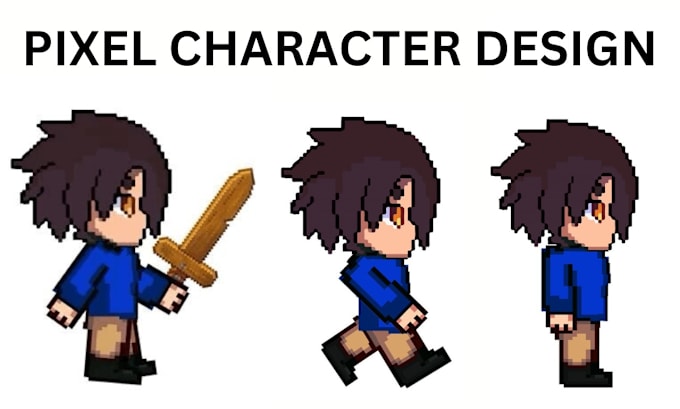 Create 2d Sprite Sheets Character Animations Pixel Environment Map For Game By Jackson Art1