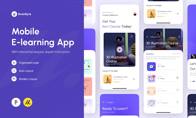 Concevoir une application mobile ui ux design avec figma