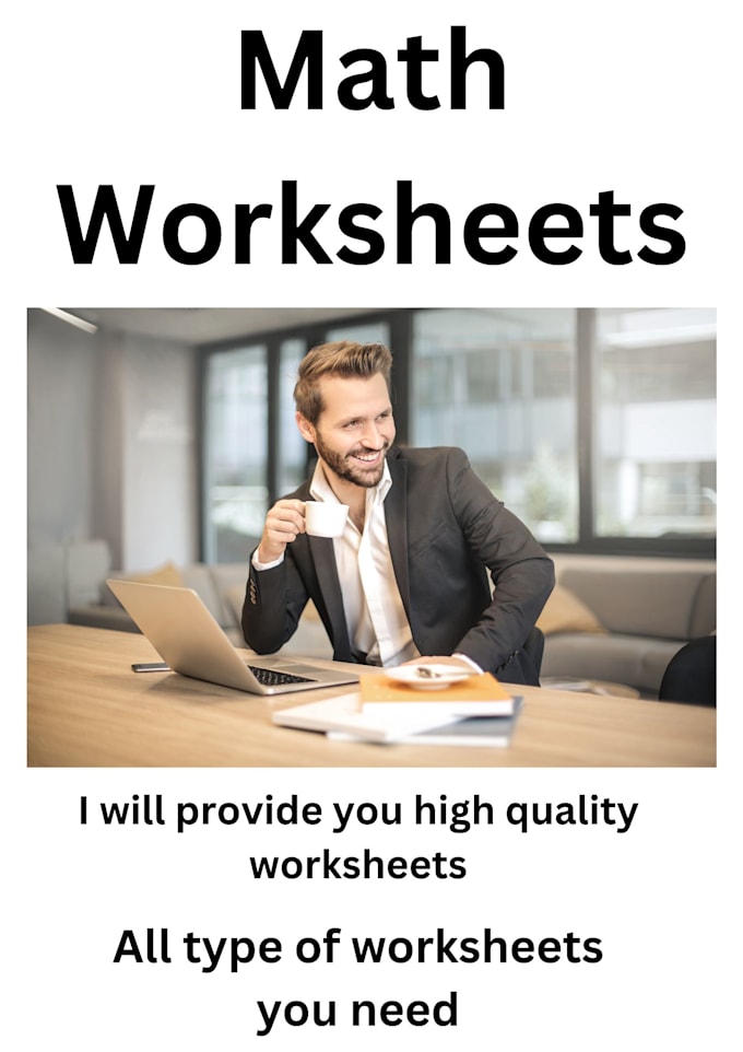 Creatre high quality math worksheets for you by Nambolda | Fiverr