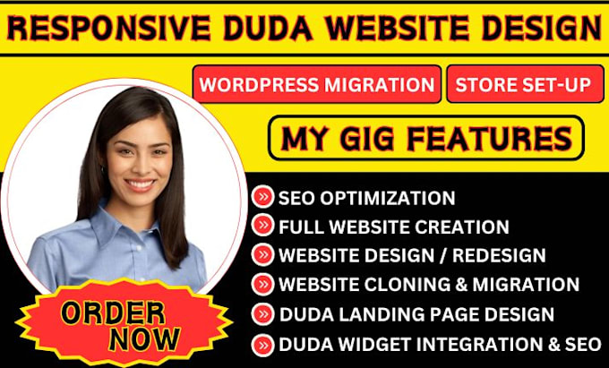 Do duda website design, build website using duda website builder ...