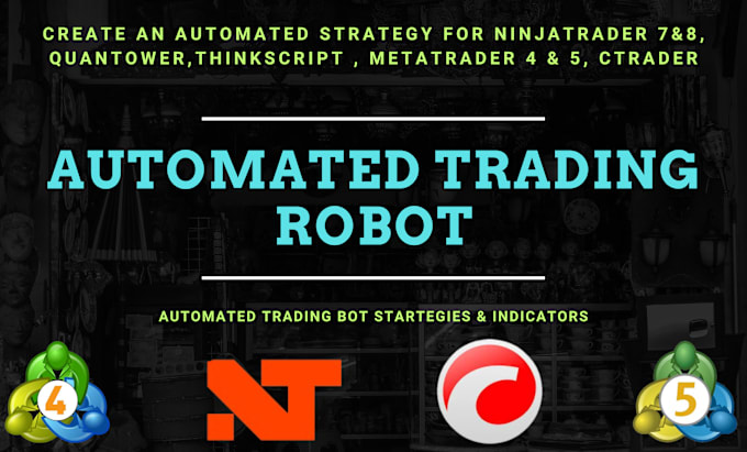 Develop Automatedf Trading Bot For Ctrader Metatrader Ninjatrader Thinkscript By Williams