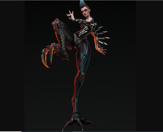 Create 3d game character modelling, texturing for your game engine ... Create 3d game character modelling, texturing for your game engine ...