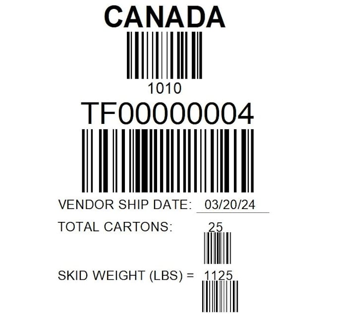 Create barcode and other label designs by Labelmaildev | Fiverr