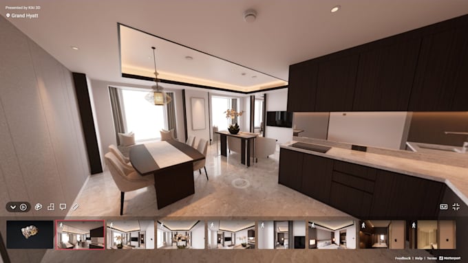 Create a 3d virtual tour for your property using matterport by Kiki_3d | Fiverr