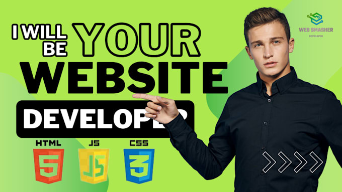 Be your website designer and frontend web developer by Your_ahmed786 ...