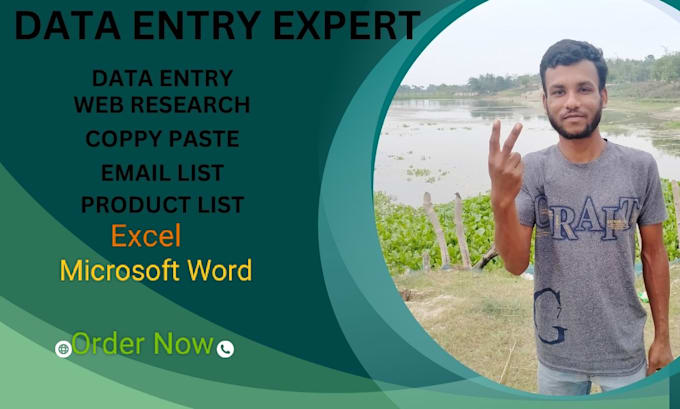 Do be data entry,translation,exel,microsoft word by Mdtomal0 | Fiverr