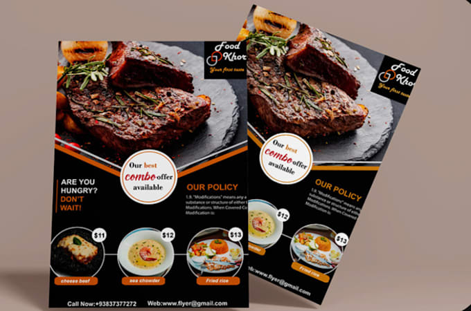 Create custom broachers designs and flyer design for you by ...