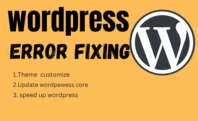 Fix Wordpress Critical Error And Customize Wordpress Theme By