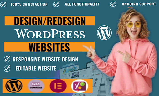 Design, build, clone, edit, fix or revamp wordpress website by Jameelbhatti824 | Fiverr