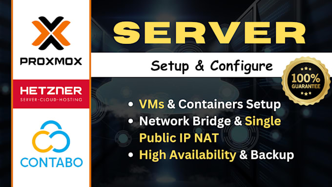 Install and configure proxmox network nat single public ip vms and containers by Pro_fayaz_ahmed ...