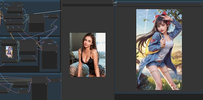 Custom comfyui workflow for stable diffusion ai image generation by Unana2018 | Fiverr
