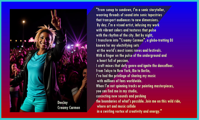 Create your professional bio, about me, or personal intro by ...