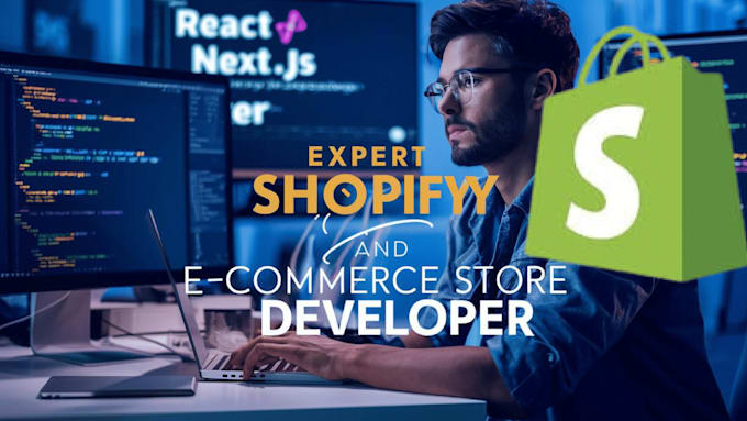 Create shopify ecommerce store or shopify website in react js and next js