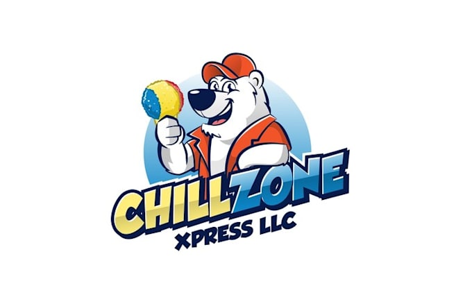 Mobile shaved ice logo design by Paulagbarnes | Fiverr
