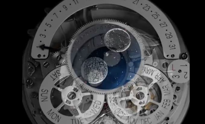 3d wristwatch animation, 3d watch model, watch advertisement, watch ...