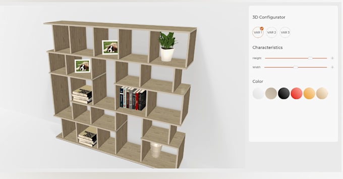 Develop 3d configurator, webgl web, threejs, unreal engine for your web ...