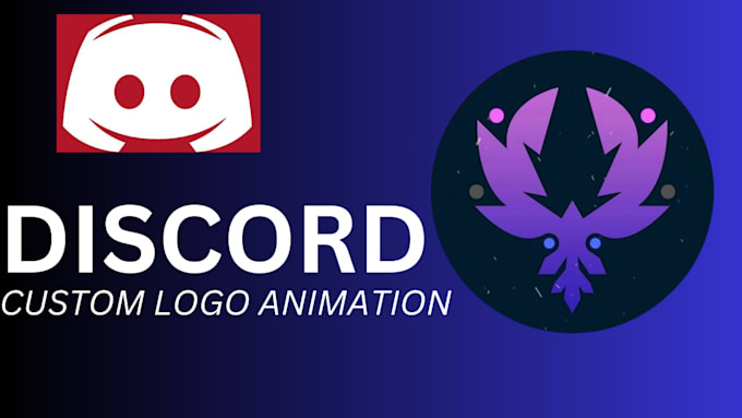 Animate discord logo animated discord gif pfp by Melissascarlet2 | Fiverr
