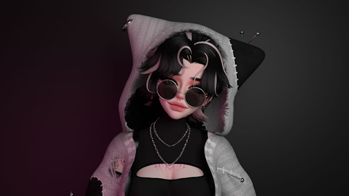 Create vrchat avatar, vrc character, furry avatar, 3d unity model, vrc ...