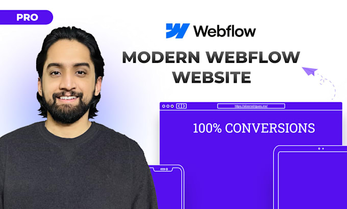 Design or develop webflow website, figma to webflow by Butth741 | Fiverr
