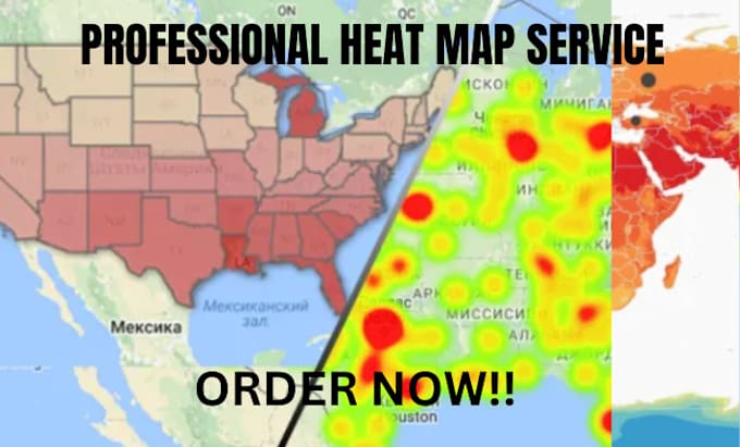 Create heat map for your data by Pro3dstudio | Fiverr