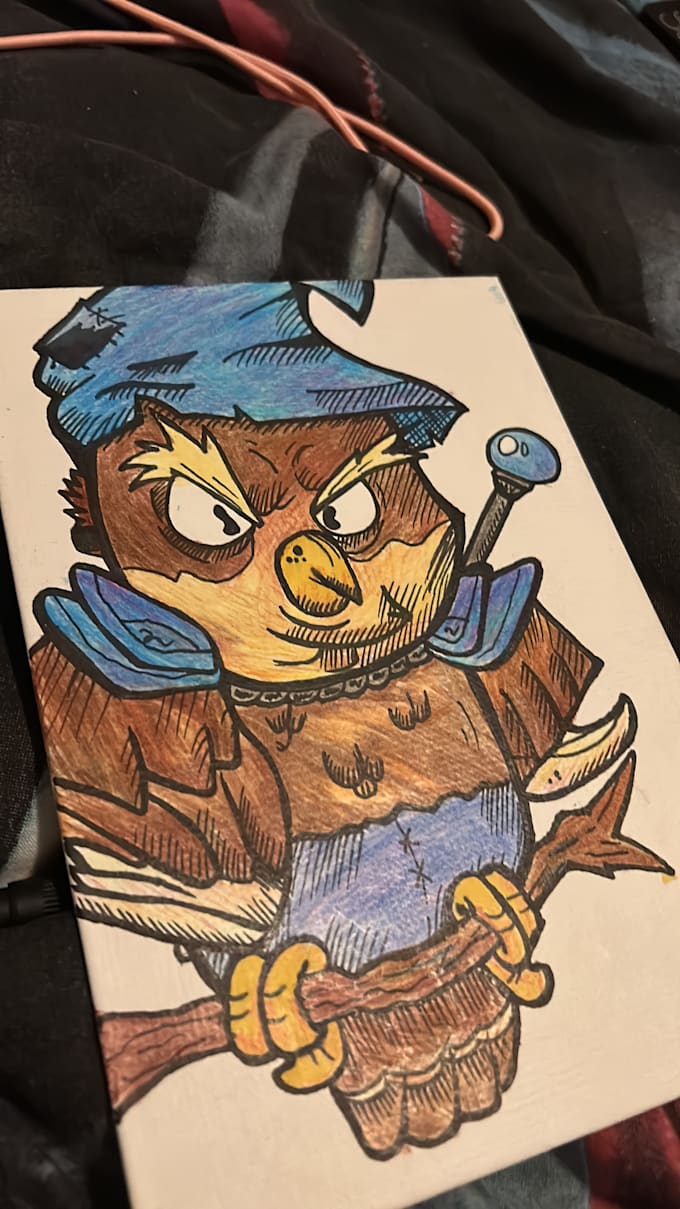 Try to create the world of trippy cartoons by Tijgerrawr | Fiverr