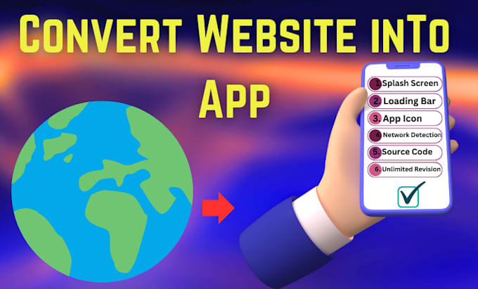 Convert your website into android app by Morshed_khan65 | Fiverr