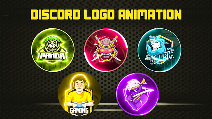 Design animated discord logo animation, pfp, icon, banner and animated ...