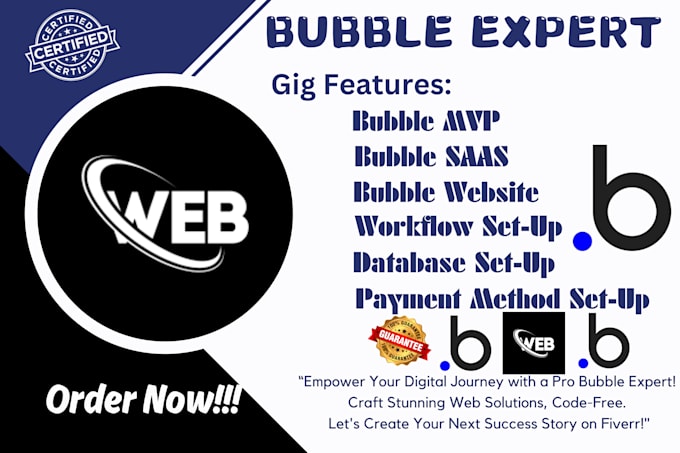 Develop bubble website saas bubble mvp as bubble developer by ...