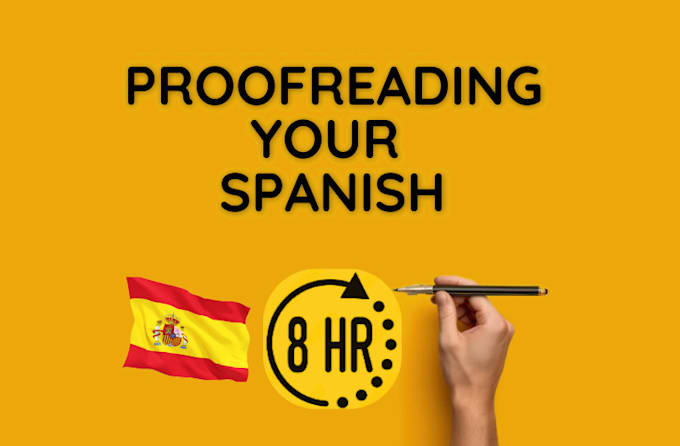 Proofread and edit your spanish texts by Nazareno_cc | Fiverr