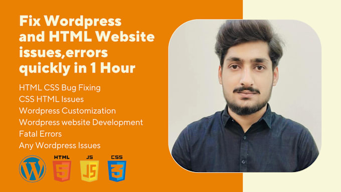 Fix wordpress issues errors fix wordpress website html css bootstrap ... Fix wordpress issues errors fix wordpress website html css bootstrap ...
