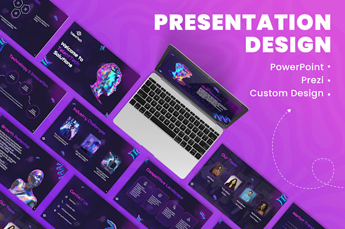 Design pitch deck powerpoint presentation or prezi by Amnadesigns30 | Fiverr