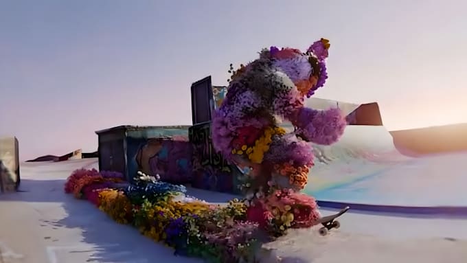 Do 3d flower animation, plant animation, flower vfx, 3d cgi animation ...