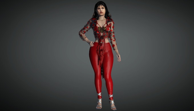 Create 3d realistic human nsfw art ,3d texture, animate 3d, rig unity stylized by Marialuara ...