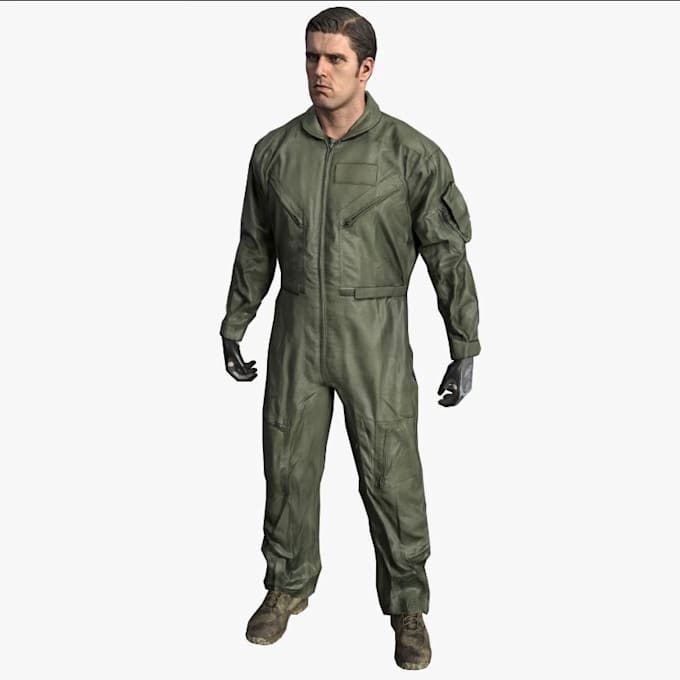 Stylized 3d humaniod character,rigged,semi realistic,pixar,unity ...