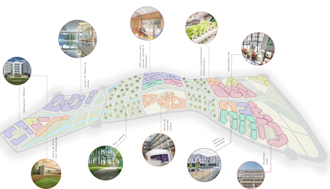 Create architectural, process, site analysis and conceptual diagrams in ...
