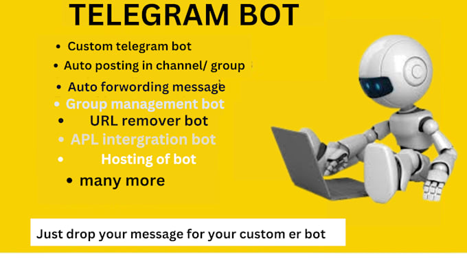 Be setup telegram bot for your crypto telegram group by Innocentblink ...