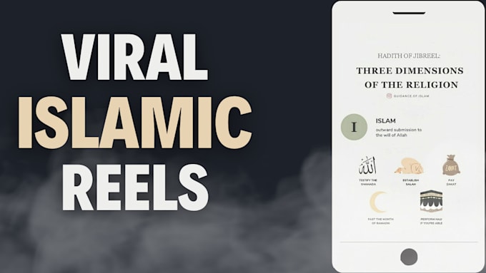 Create viral professional 4k islamic videos for reels shorts by ...