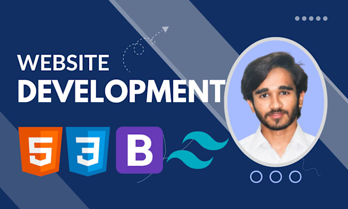 Be Your Frontend Web Developer Using Html Css Tailwindcss Bootstrap By Imeesambukhari Fiverr