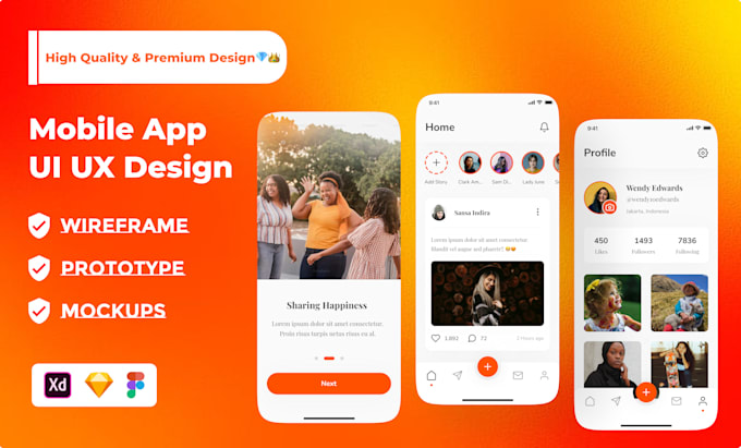 Do app design, ui ux design, figma website design,app design,prototype,wireframe by Rabiabasri07 ...
